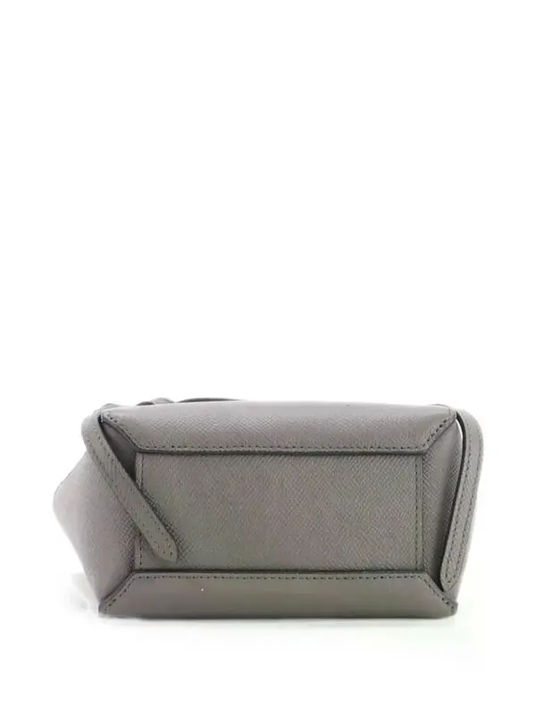 Celine Belt Bag Textured Leather Pico Shoulder Bag