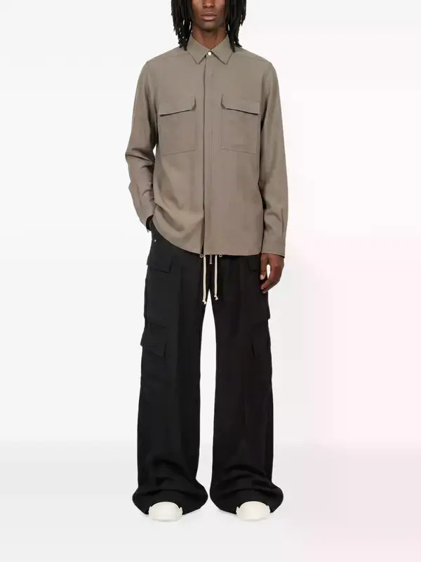 Rick Owens Flap-pocket Shirt