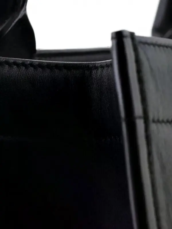 Dior Book Embossed Leather Medium Tote Bag
