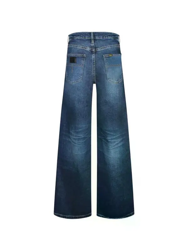 LOIS Faded Wide-leg Jeans