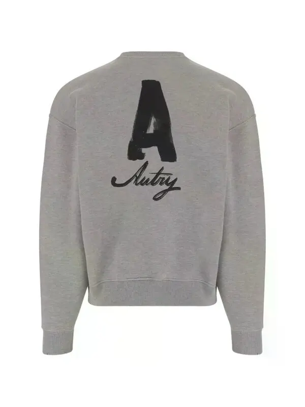 AUTRY Heritage Sweatshirt With Washed Effect