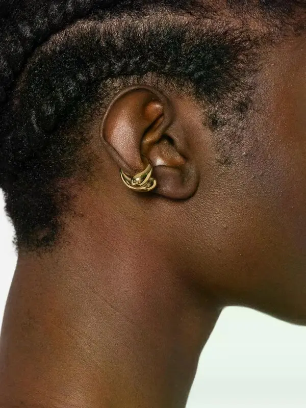 PANCONESI Intertwined Hoop Earrings - Gold