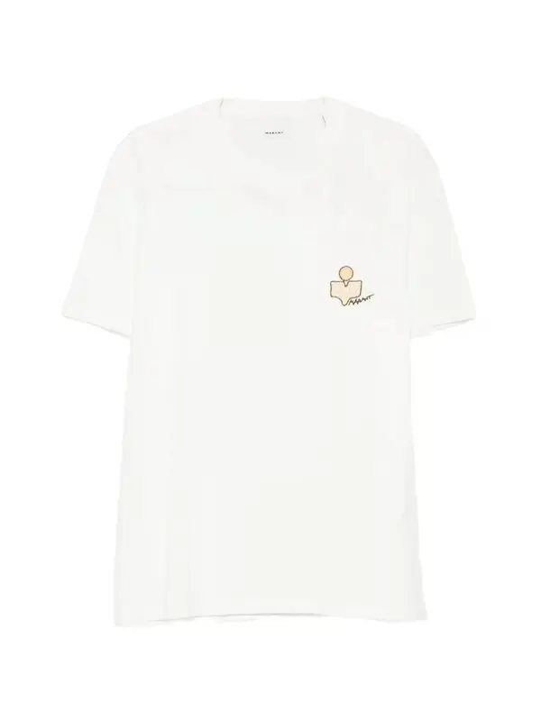 MARANT Logo-embroidered T-shirt