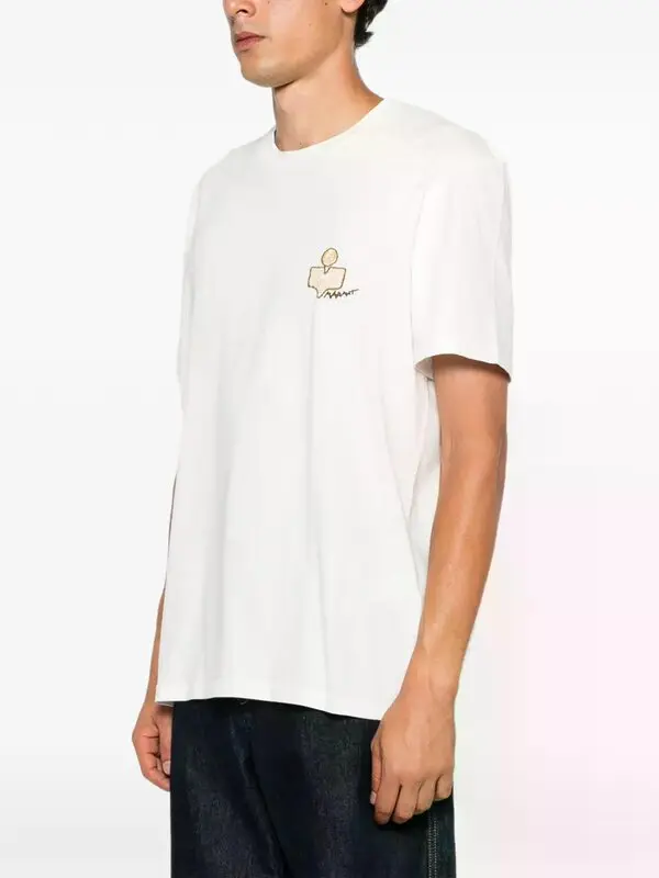 MARANT Logo-embroidered T-shirt