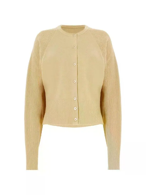 Wolford Ribbed-knit Cropped Cardigan