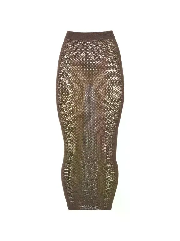 Wolford Daisy Net Midi Skirt