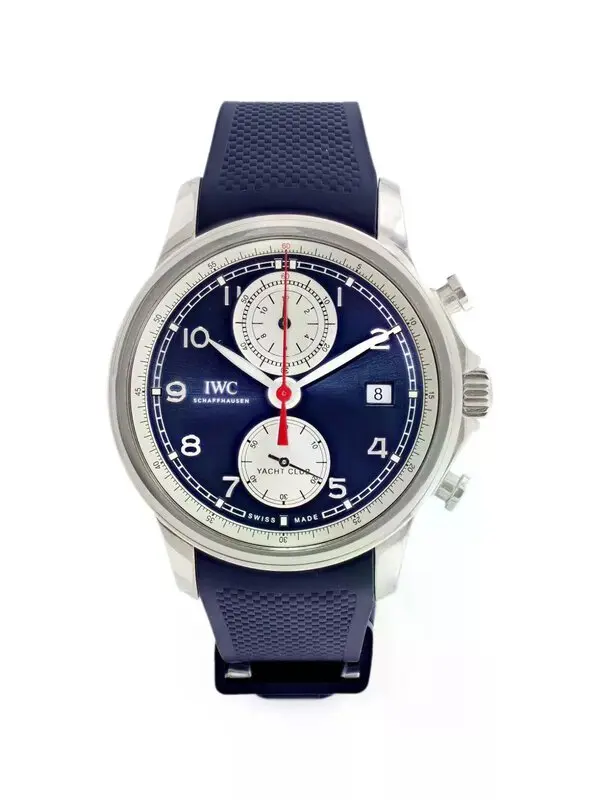 IWC SCHAFFHAUSEN Portugieser Yacht Club Chronograph Watch - Blue