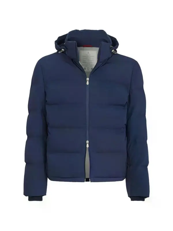 Brunello Cucinelli Down Jacket With Detachable Hood