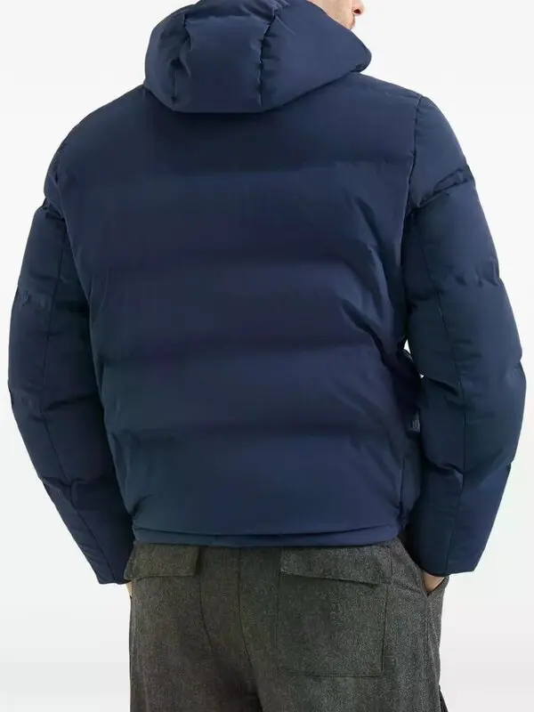 Brunello Cucinelli Down Jacket With Detachable Hood