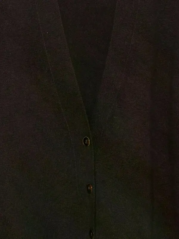 ALYSI Button-fastening V-neck Cardigan
