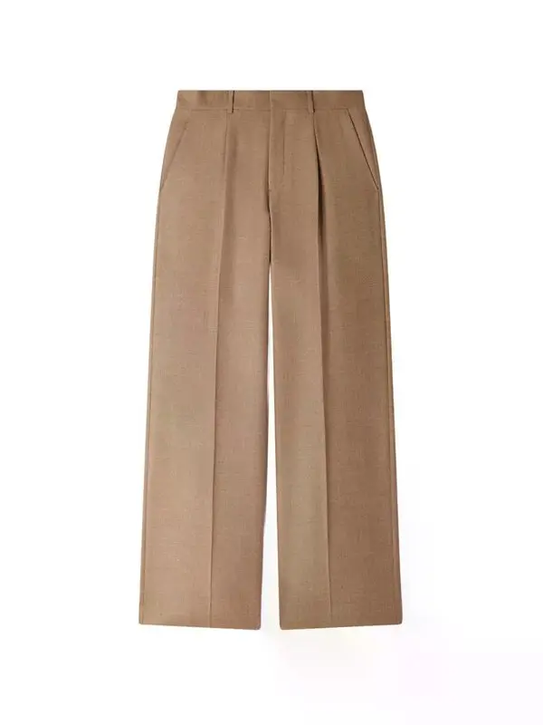 Sandro Pleated Detail Trousers - Neutrals