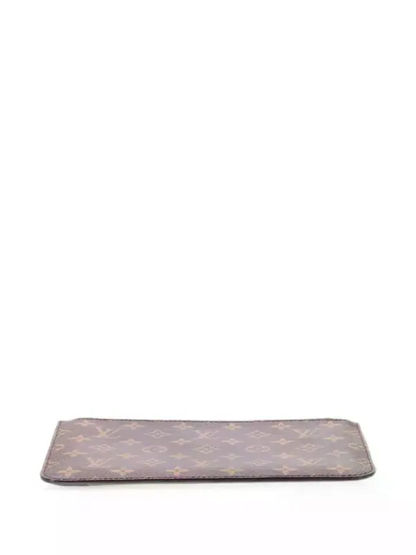 LOUIS VUITTON Neverfull Pochette Monogram Canvas Large Pouch