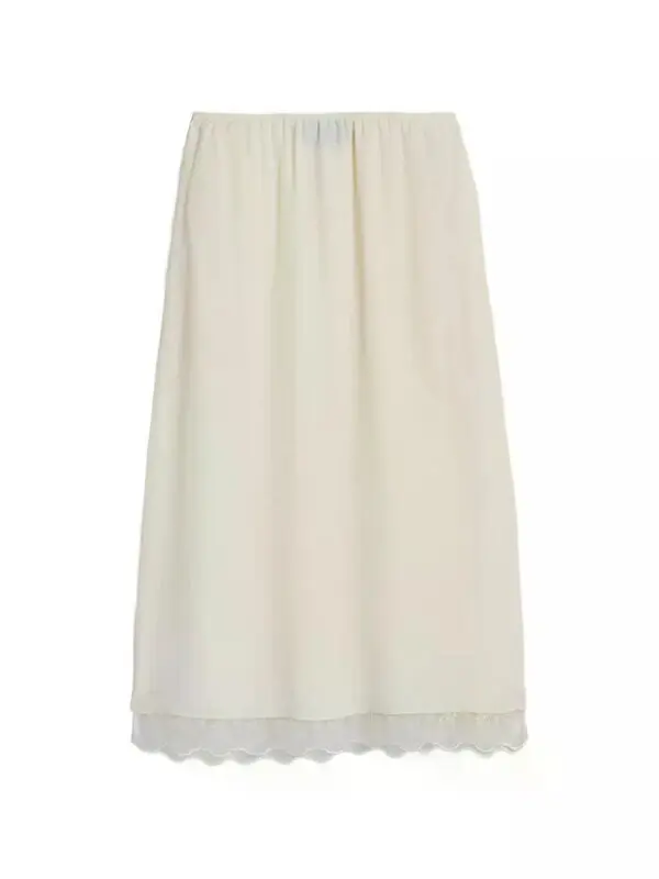 Simone Rocha Lace-trim Midi Skirt