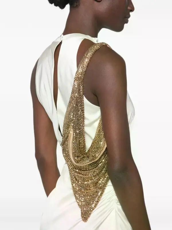 Benedetta Bruzziches Ursula Shoulder Bag - Gold