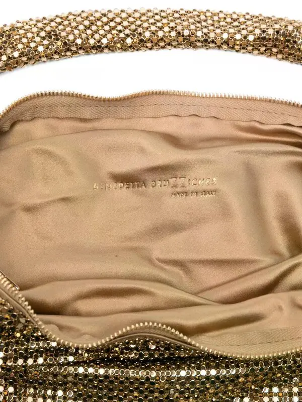 Benedetta Bruzziches Ursula Shoulder Bag - Gold