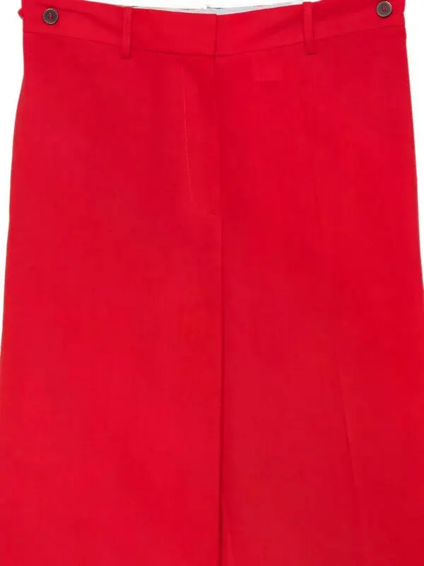 ALYSI Pressed Crease Wide-leg Trousers