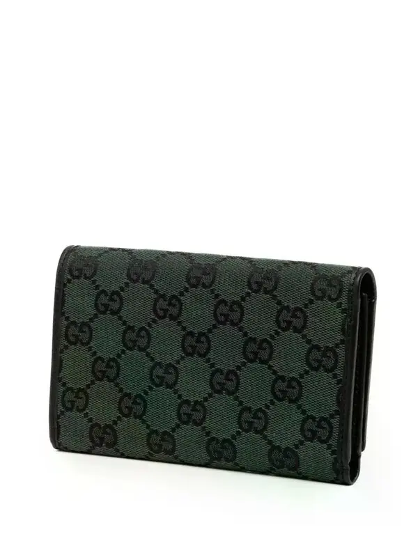 Gucci 2000-2015 Gg Canvas Trifold Wallet Long Wallets