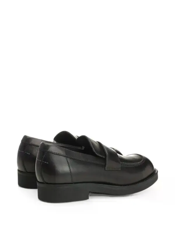 MAISON MARGIELA Logo-embossed Loafers