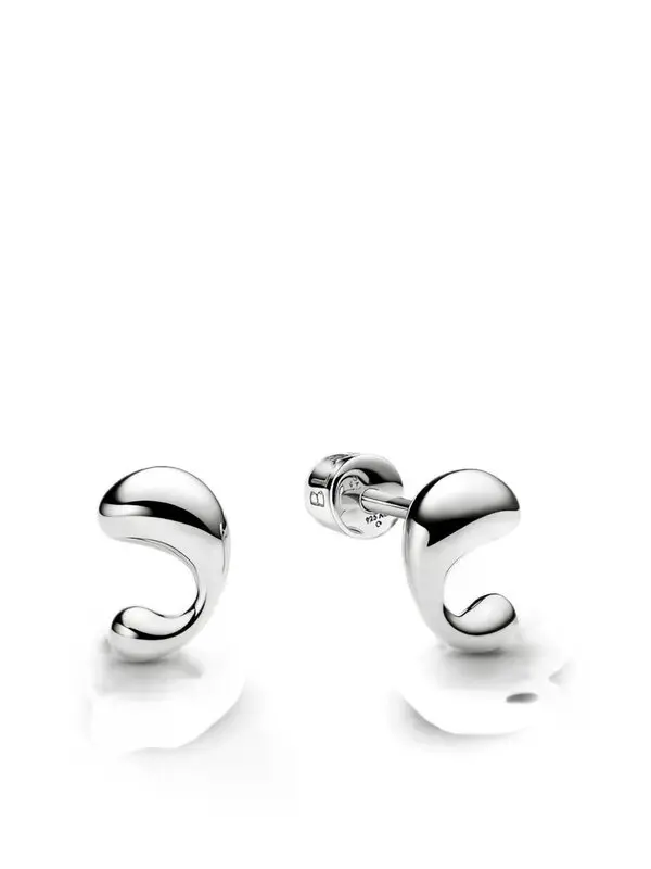 MARIA BLACK Dolphin Pool Stud Earrings
