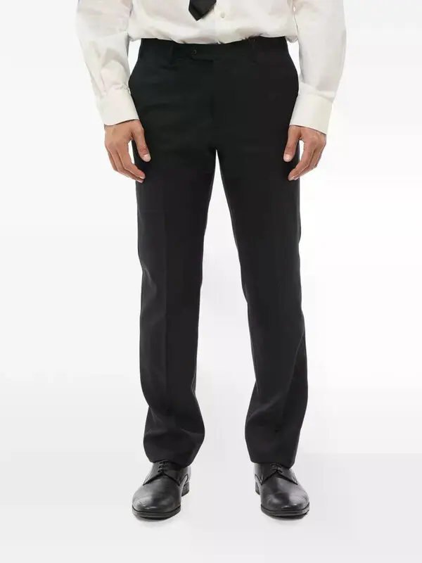 Corneliani Virgin Wool Welt-pocket Trousers