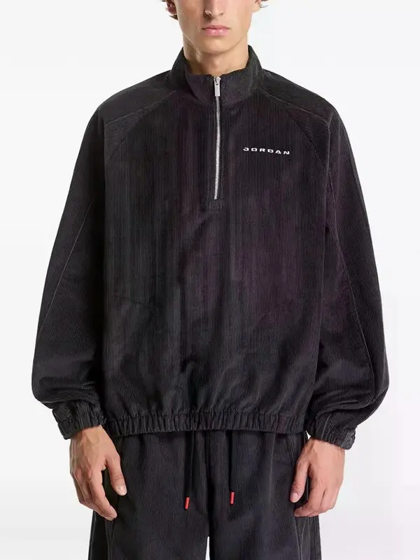 JORDAN Flight Corduroy Half-zip Sweater