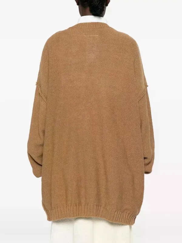 MAISON MARGIELA V-neck Oversized Sweater