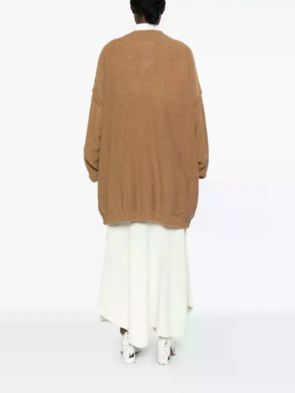 MAISON MARGIELA Oversized V-neck Sweater