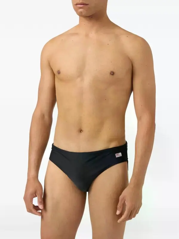 MC2 SAINT BARTH Logo Patch Swim Trunks