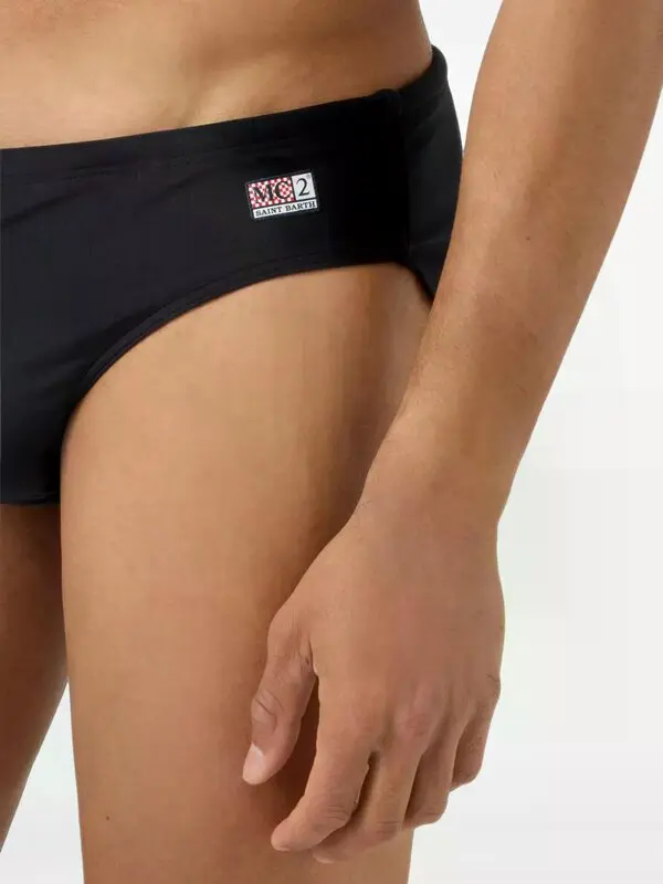 MC2 SAINT BARTH Logo Patch Swim Trunks
