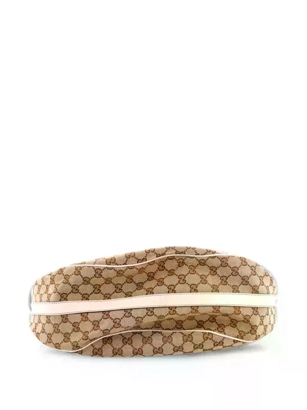 Gucci Twins Gg Canvas Large Hobo Bag
