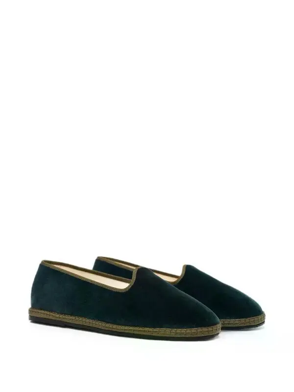 SCAROSSO William Iv Velvet Slippers