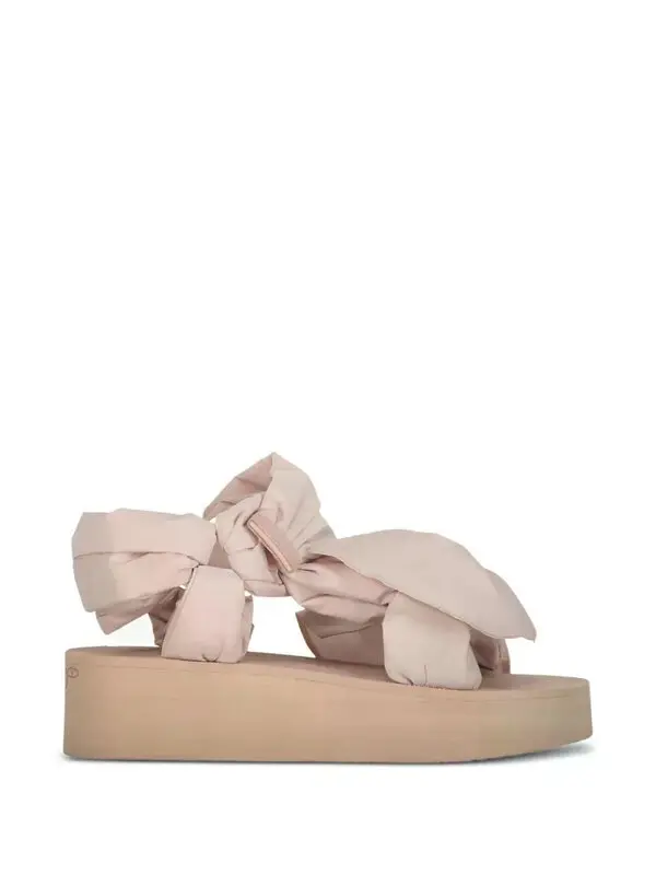 Red Valentino Bow-detail Flatform Sandals