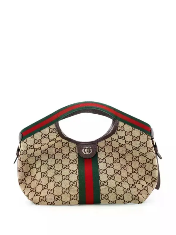 Gucci Giglio Gg Canvas Small Tote Bag