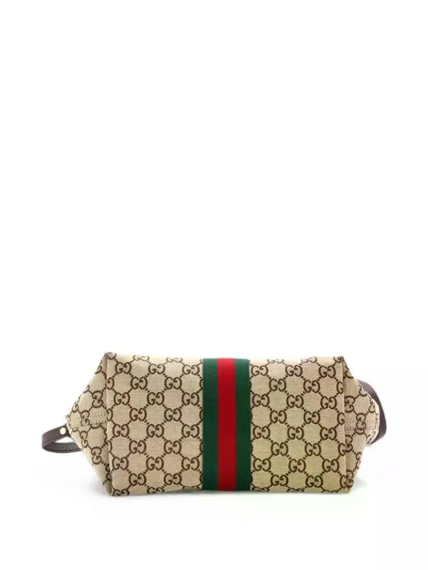 Gucci Giglio Gg Canvas Small Tote Bag