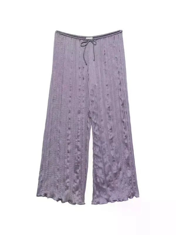 Posse Esme Drawstring-waist Trousers - Purple