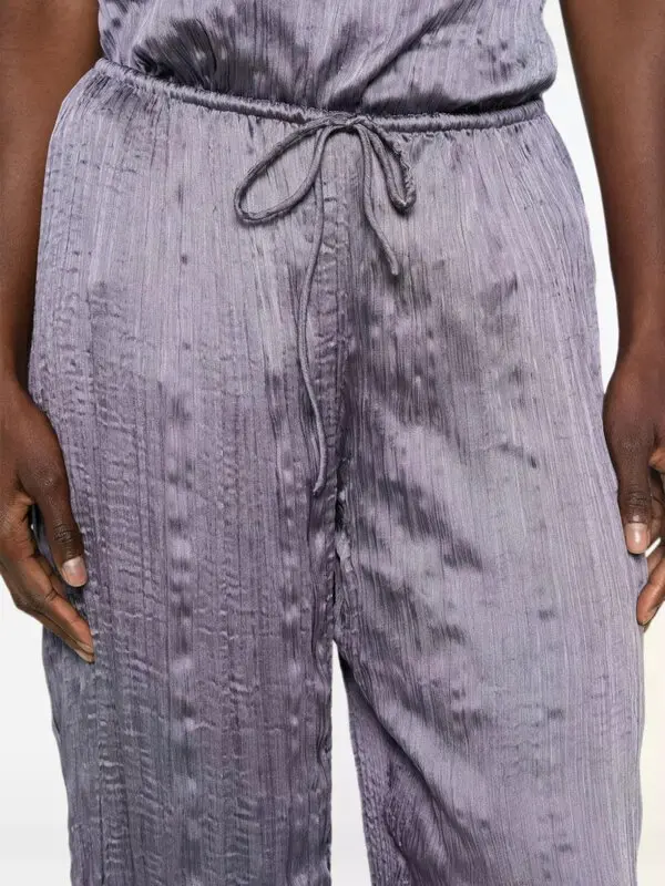 Posse Esme Drawstring-waist Trousers - Purple