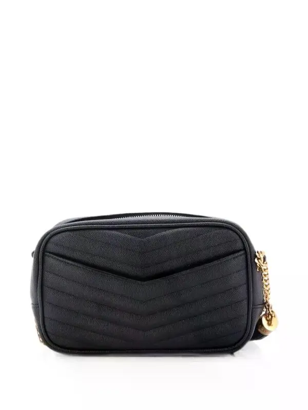 Saint Laurent Lou Camera Bag Matelasse Chevron Leather Mini Crossbody Bag
