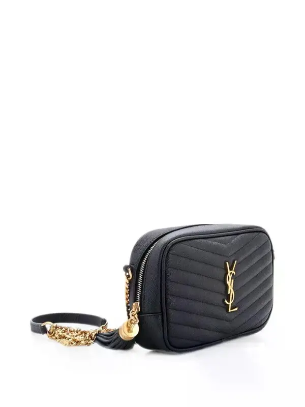 Saint Laurent Lou Camera Bag Matelasse Chevron Leather Mini Crossbody Bag