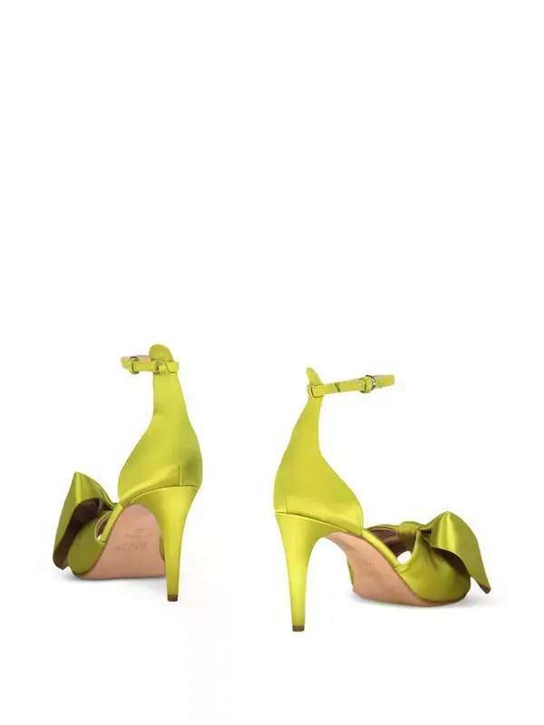 Red Valentino Bow Detail Buckle-fastening Sandals - Green