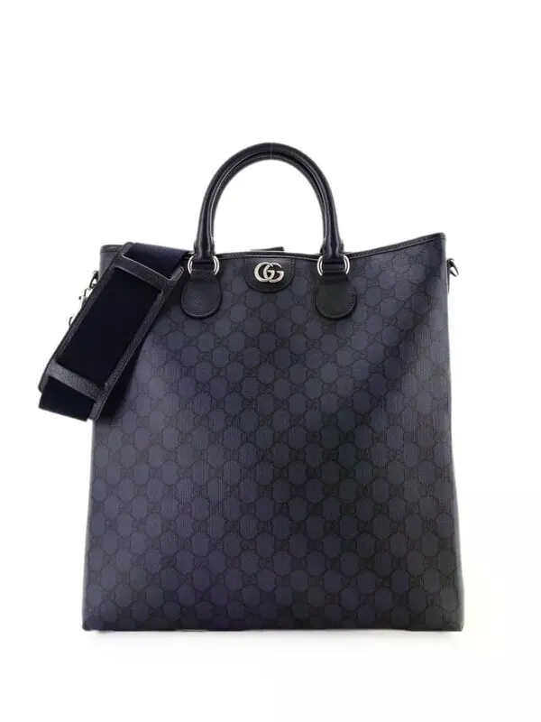 Gucci Ophidia Convertible Gg Coated Canvas Medium Tote Bag