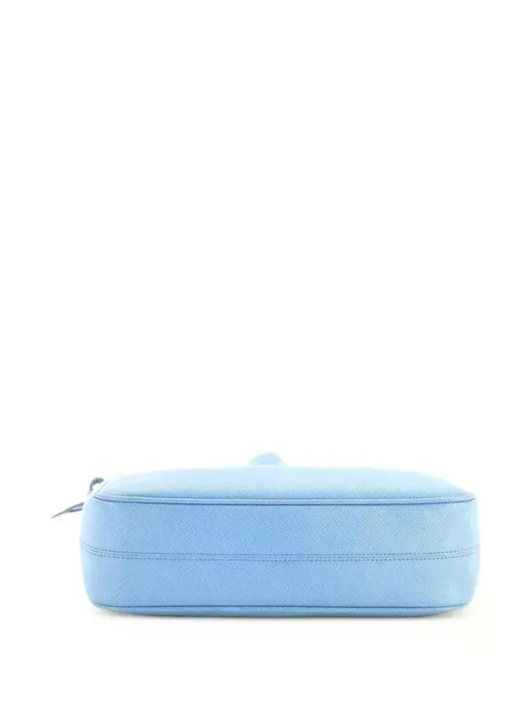 Prada Re-edition 2005 Shoulder Bag In Saffiano Leather - Blue