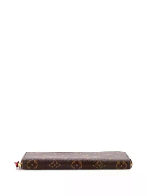 LOUIS VUITTON Clemence Wallet Monogram Canvas Small Wallets