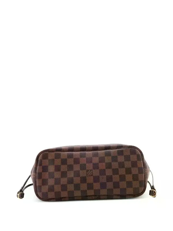 LOUIS VUITTON Neverfull Damier Pm Tote Bag - Brown