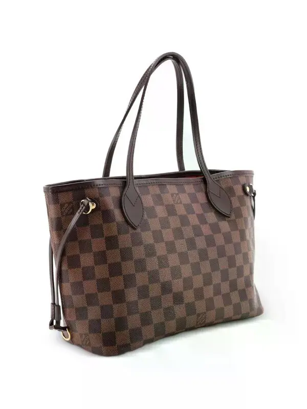 LOUIS VUITTON Damier Pm Tote Bag - Brown
