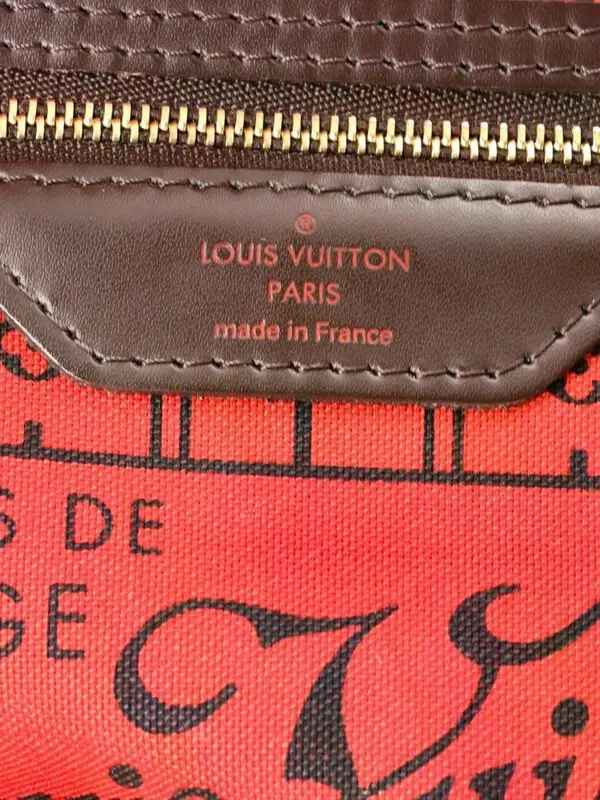 LOUIS VUITTON Damier Pm Tote Bag - Brown
