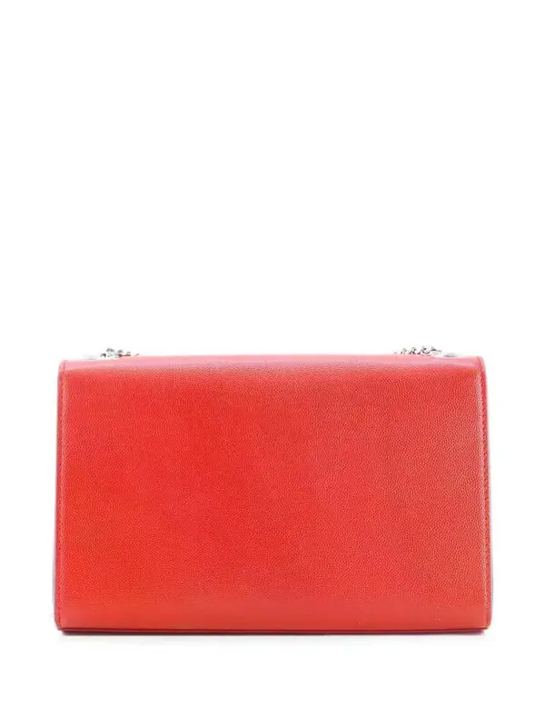 Saint Laurent Classic Monogram Tassel Leather Medium Crossbody Bag