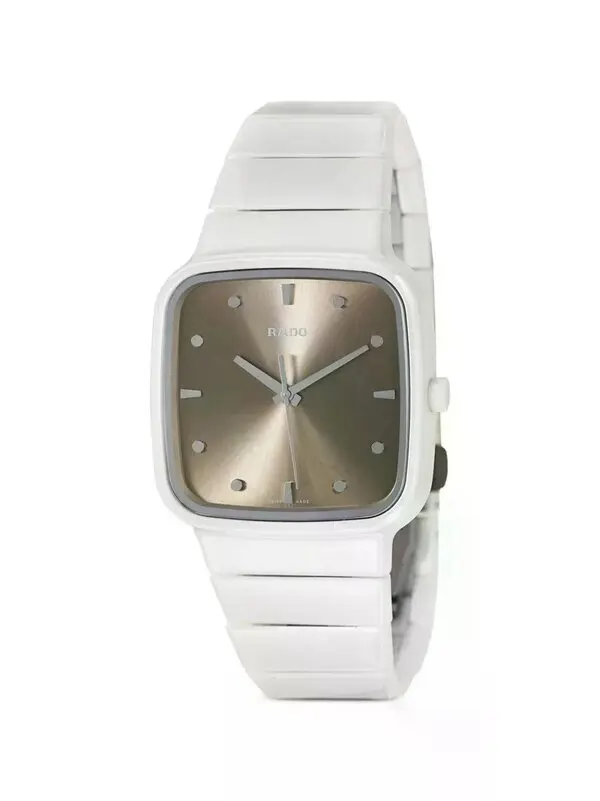 RADO Ceramic Watch With Brown Dial - Grey