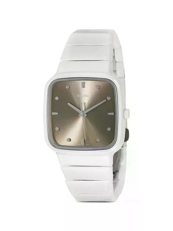 RADO Ceramic Watch With Brown Dial - Grey