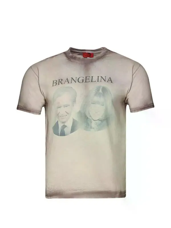 LA MASKARADE Brangelina-print T-shirt