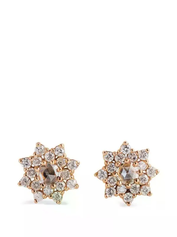 PARULINA Sherzade Diamond Stud Earrings